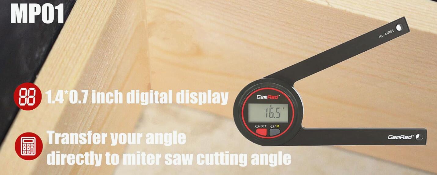 GemRed Plastic Digital Medical Protractor Joint Measurement - Gemred