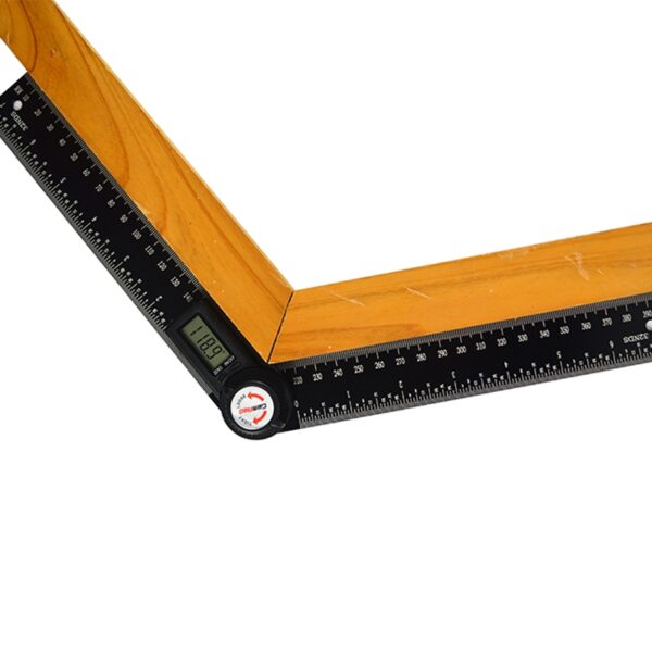 Precision Measuring with GemRed Stainless Steel Angle Ruler