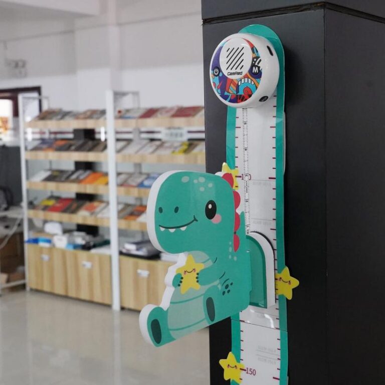 Smart Height Measuring Tape with Wall Peel and Stick Growth Chart for Kids