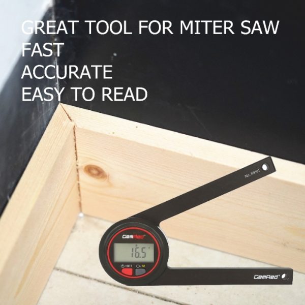 Unlock Precision with the GemRed digital protractor 360° Digital Angle ...