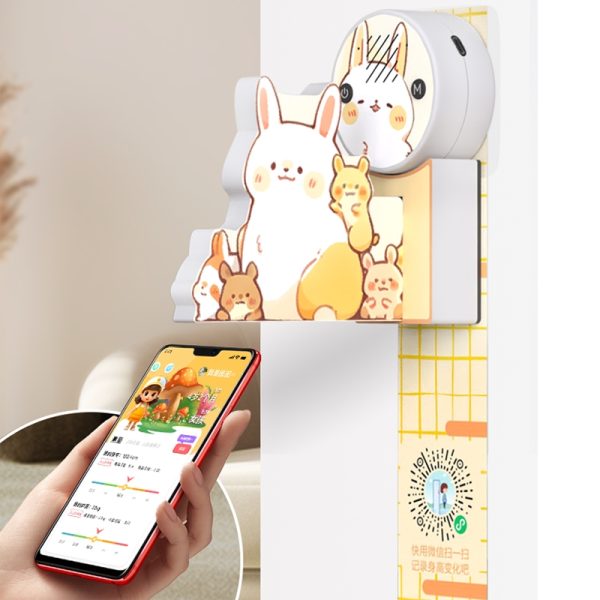 Growth Tracker: Height Measuring Scale On Wall for Kids