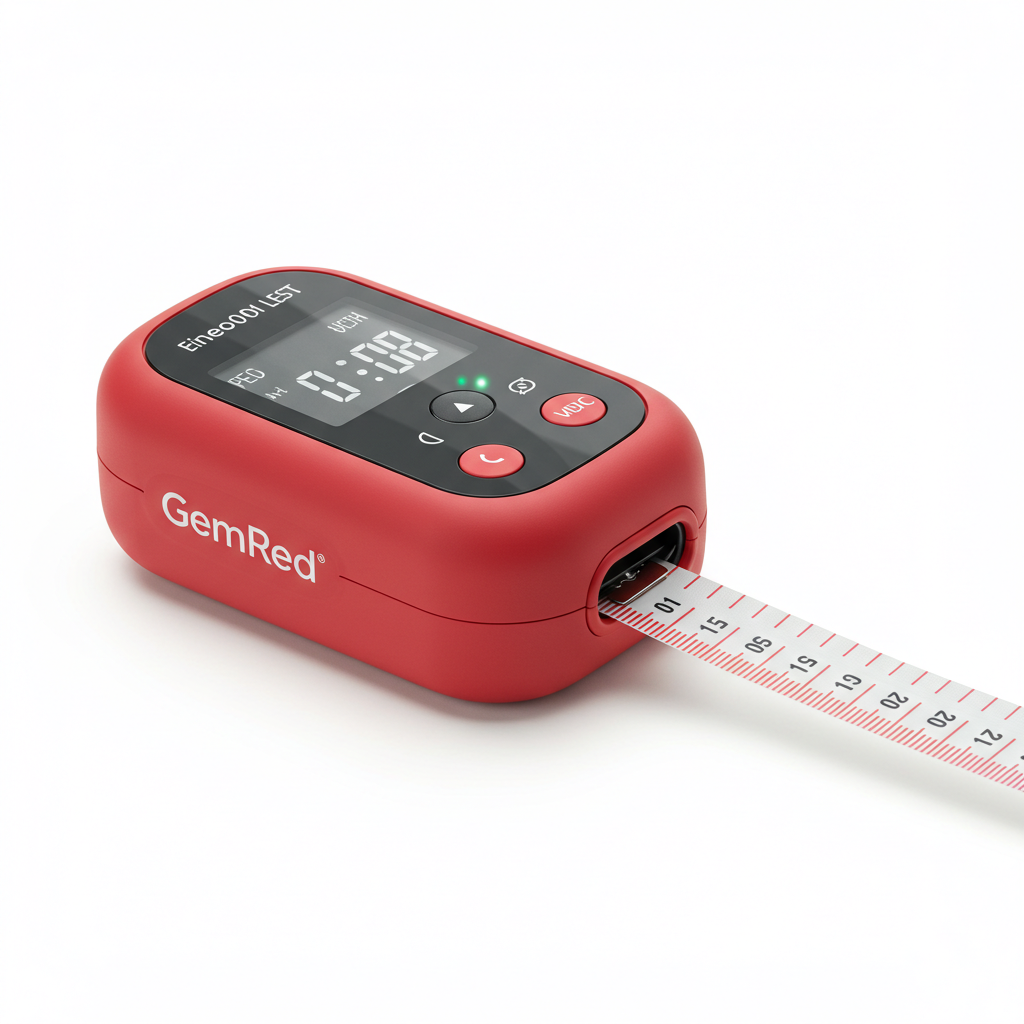 GemRed Wireless Medical Body Measurement Tape Bluetooth
